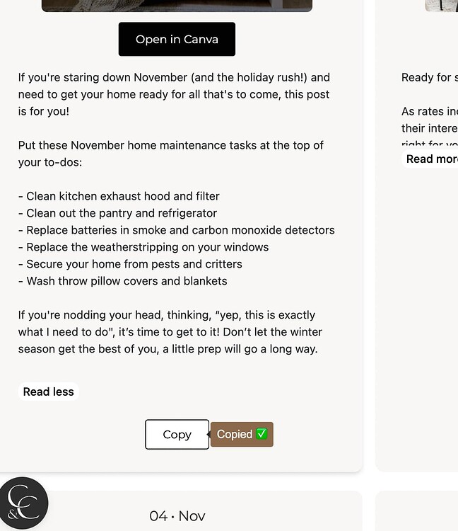 Help Needed Copy Text Feature Custom Coding Softr Community