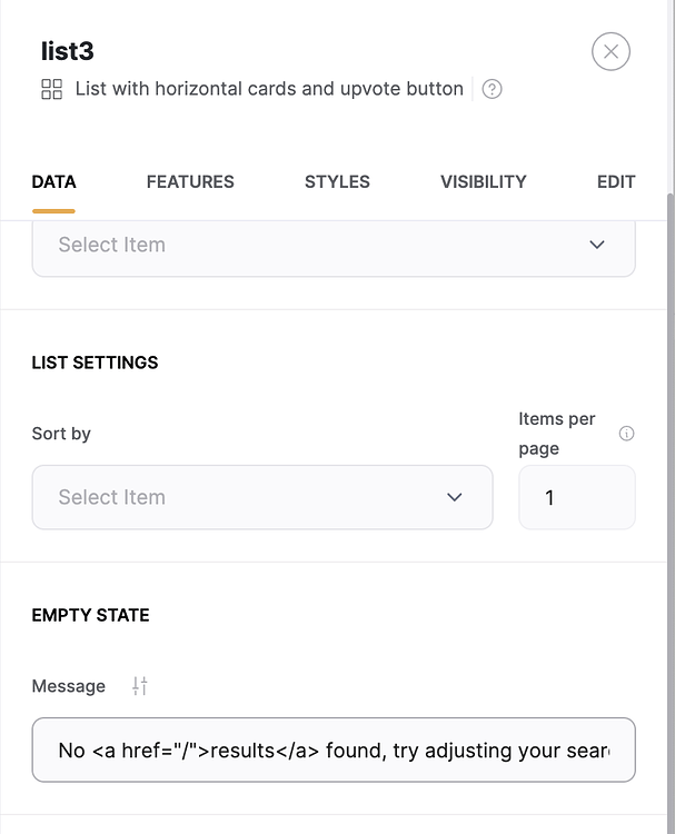 List Block Enhancement - Feature Requests - Softr Community