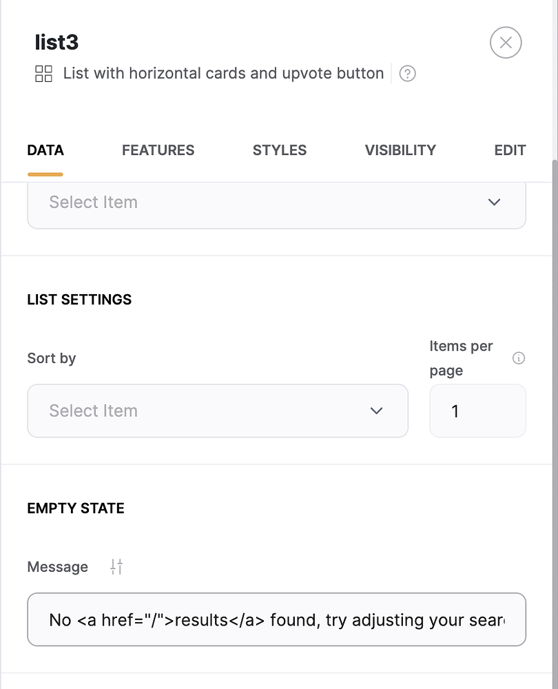 List Block Enhancement - Feature Requests - Softr Community