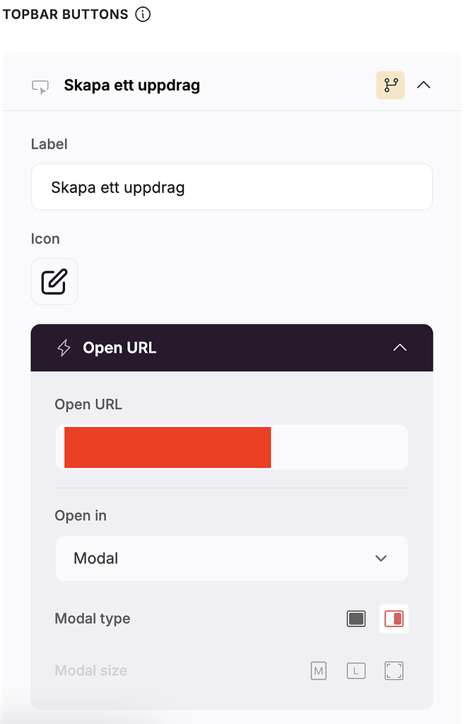 Enable "Sliding modal" to all buttons - Feature Requests - Softr Community