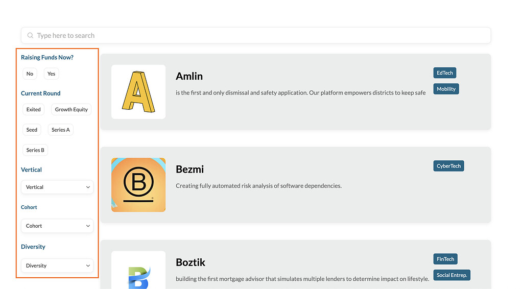 Fixed in-line filters with Lists - Ask the community - Softr Community