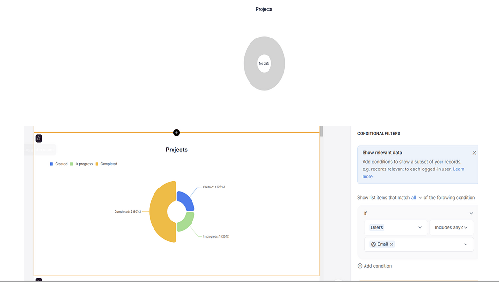 Chart Not Filtering On Users - Bug Reports - Softr Community