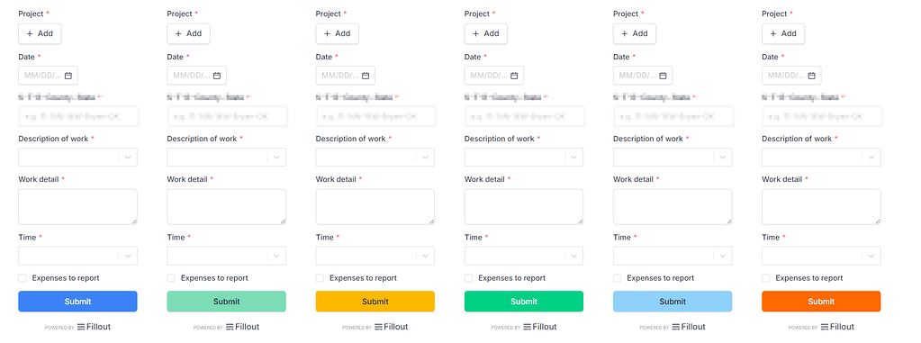 Custom code block - embedded forms horizontal scroll on overflow - Ask the community - Softr ...
