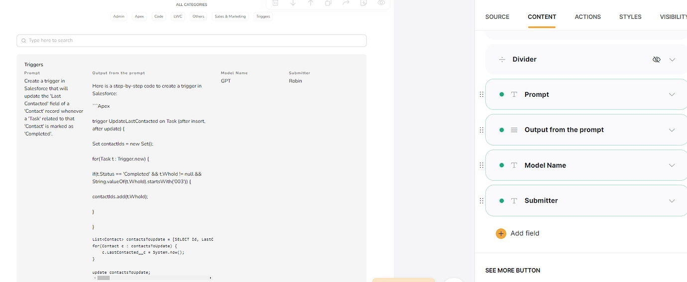 Increase The Column Width Without Custom Code Ask The Community Softr Community