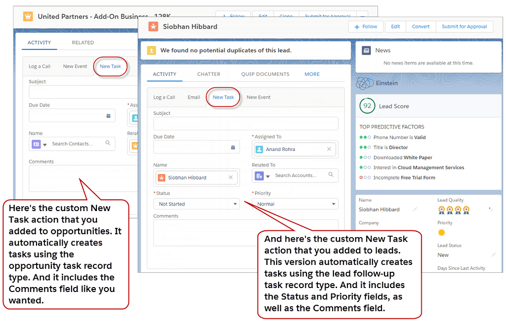 "Log activities" block + timeline (Like Hubspot or Salesforce) - Feature Requests - Softr Community