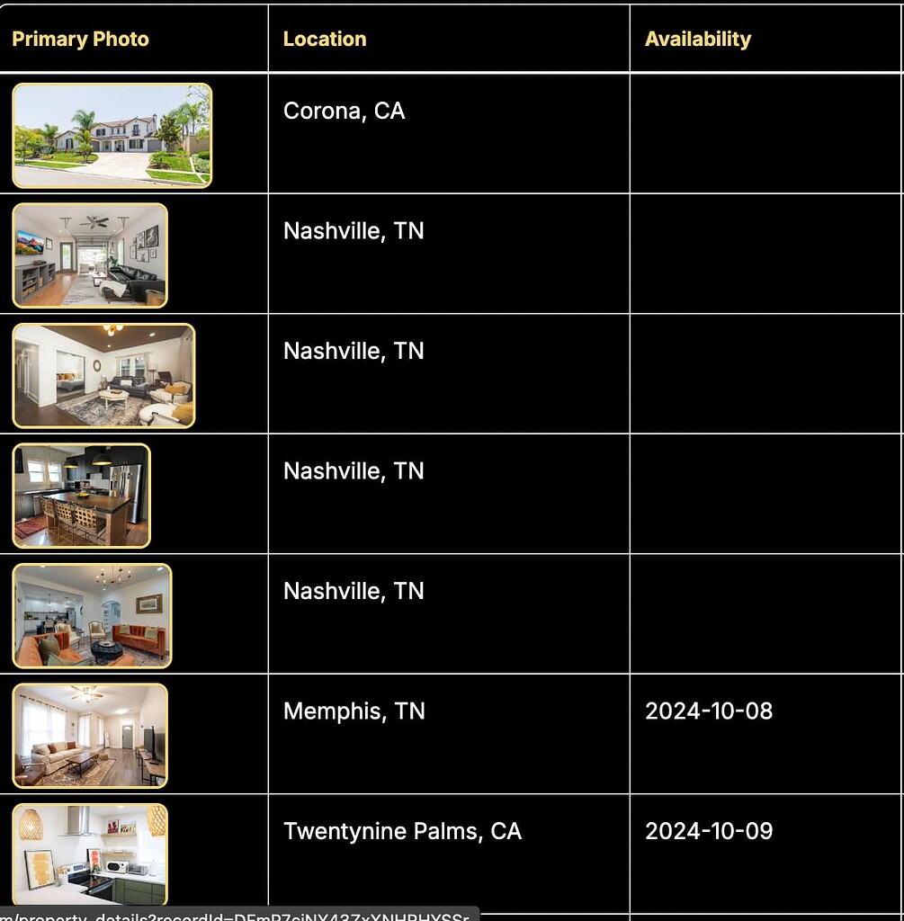 Table block rendering different format than reflected on the builder - Bug Reports - Softr Community