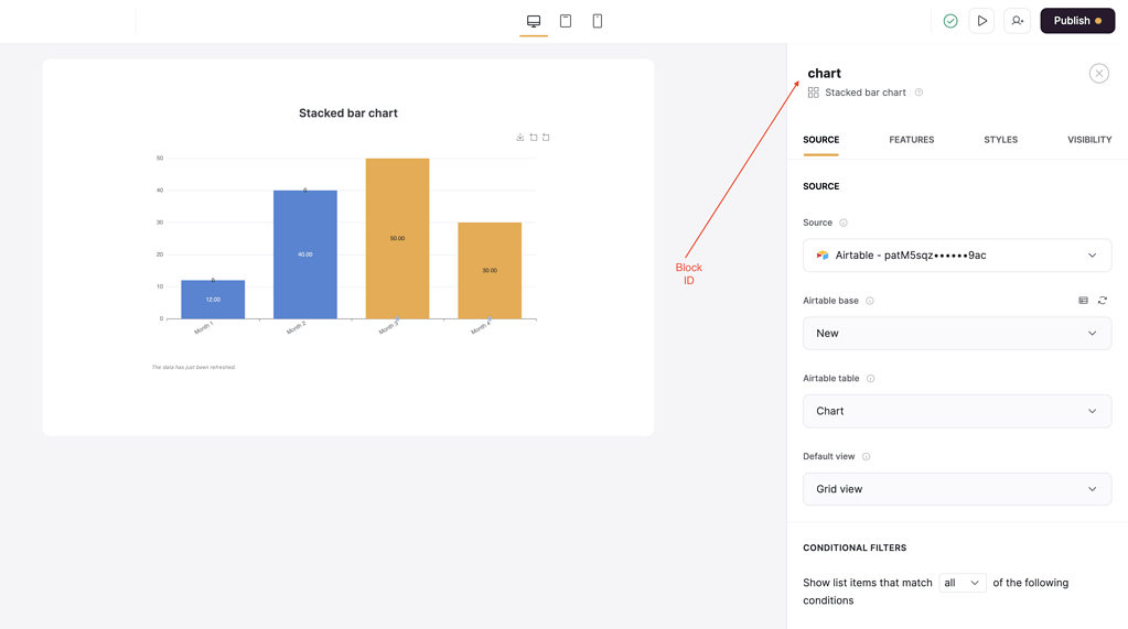 Change the color of the charts - Custom Coding - Softr Community