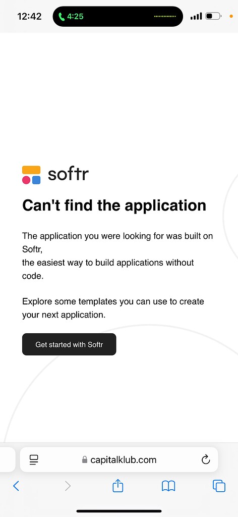 Domain not working - Bug Reports - Softr Community