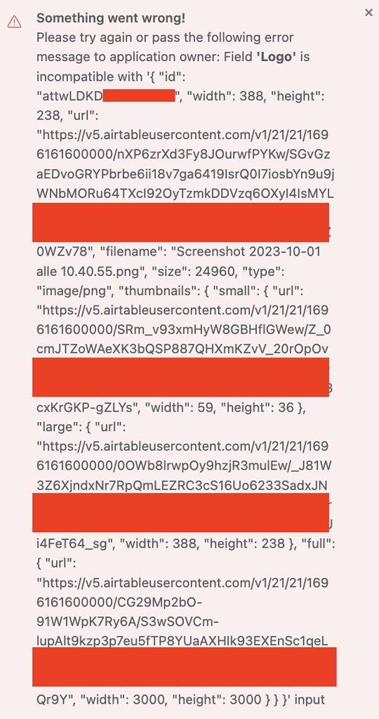 Hidden field attachment problem - Ask the community - Softr Community