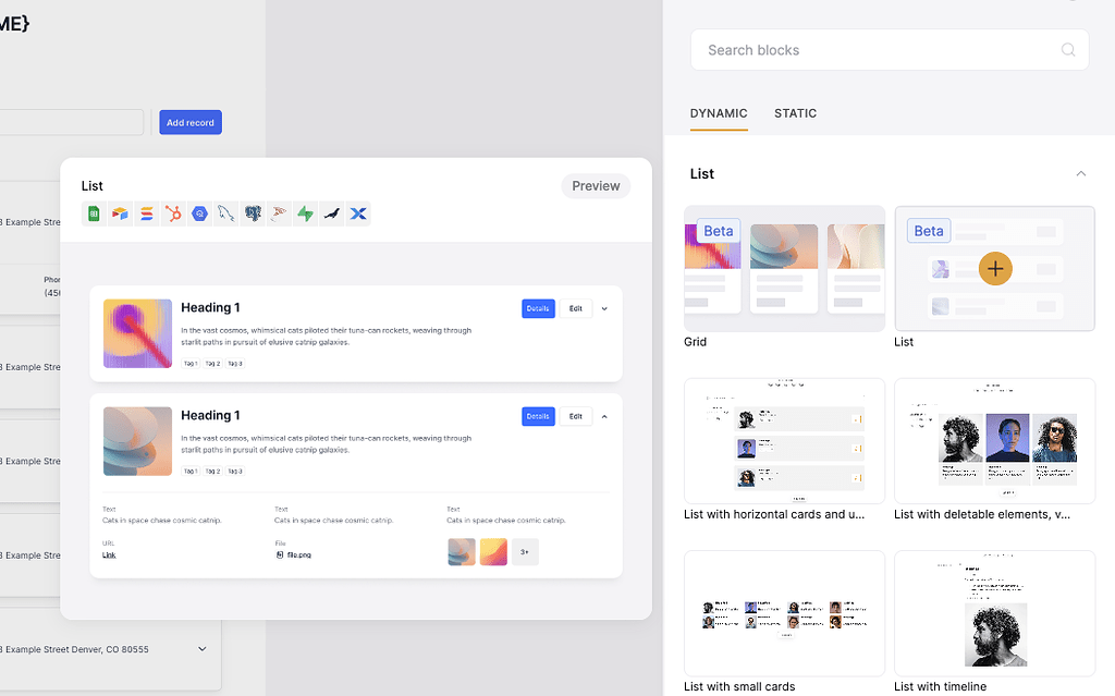 New List Block ⚡️ Announcements Softr Community