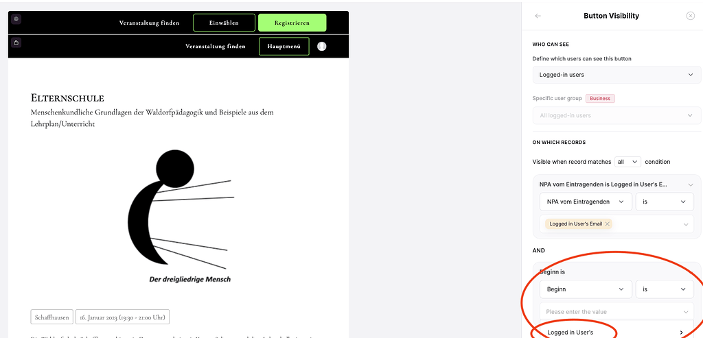 Button visibility if the date of the record is in the past - Ask the community - Softr Community