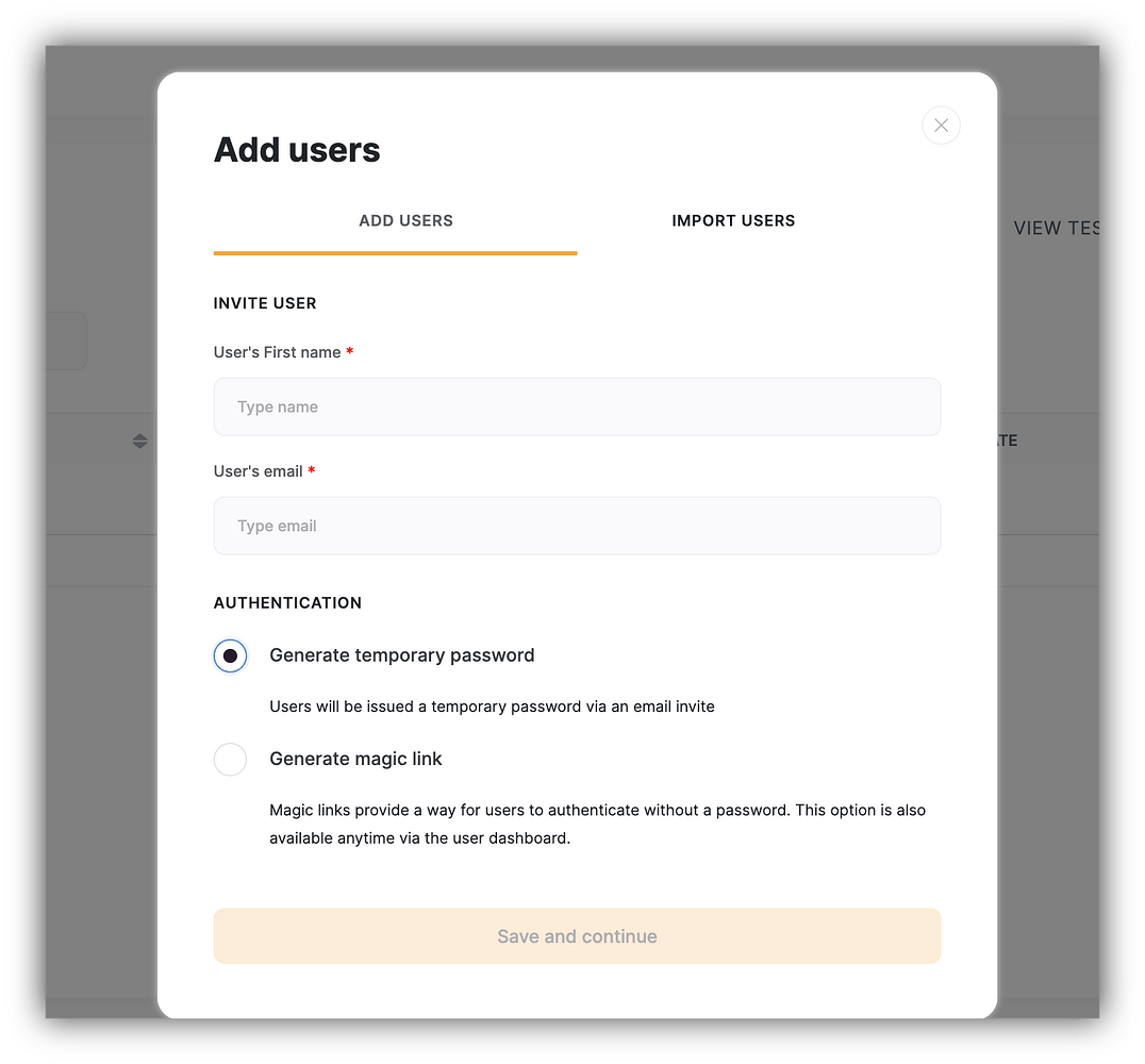 Where is the "temporary password" function? - Ask the community - Softr ...
