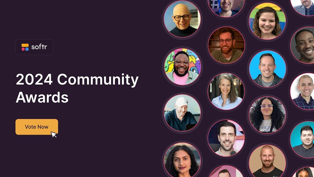 Introducing The 2024 Community Awards Announcements Softr Community