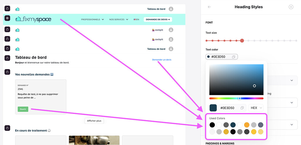 Custom Color Palette Feature Requests Softr Community
