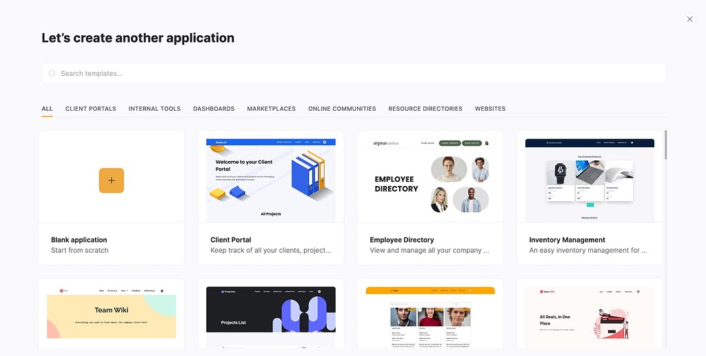 Previewing And Using Templates Bug Bug Reports Softr Community