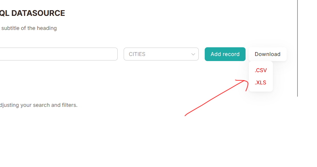 Download button dropdown colors - Ask the community - Softr Community
